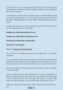 Free Yoga Nidra Script For Deep Rest And Relaxation