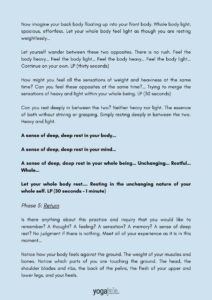 Free Yoga Nidra Script For Deep Rest And Relaxation